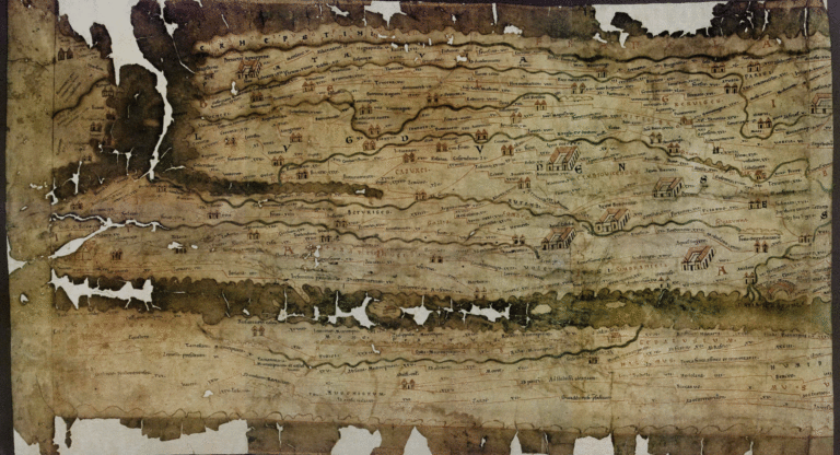 La table de Peutinger - Légion VIII Augusta