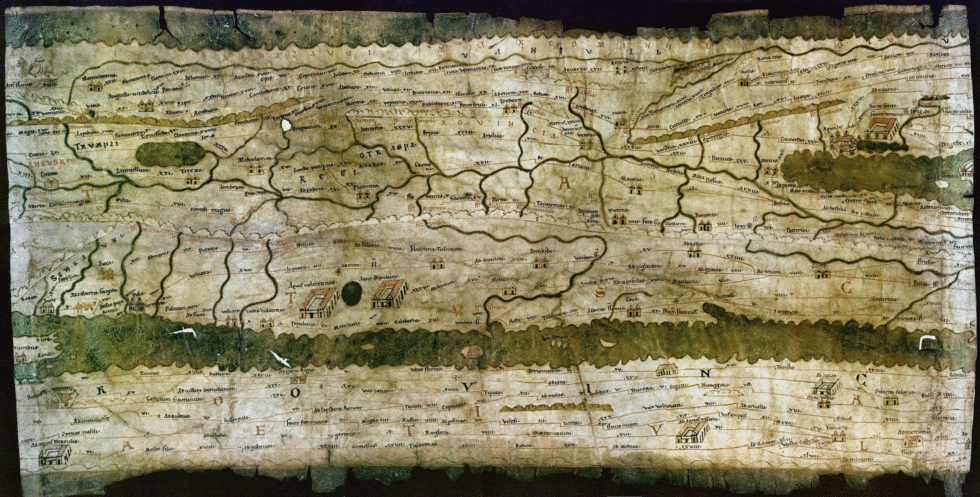 La table de Peutinger - Légion VIII Augusta